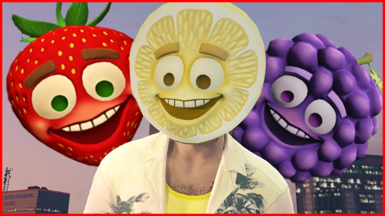 THE FRUIT GANG IS HERE!!! | GTA V Funny Moments - YouTube