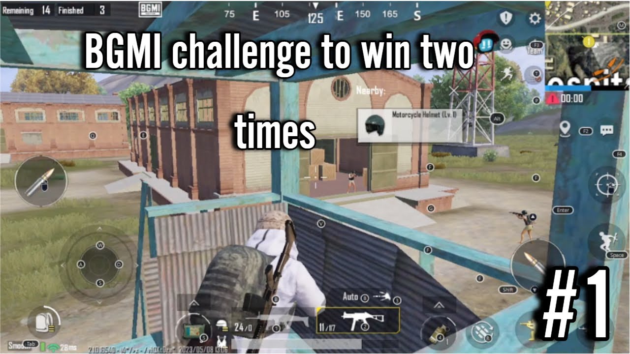 BGMI challenge to win two times#bgmi - YouTube