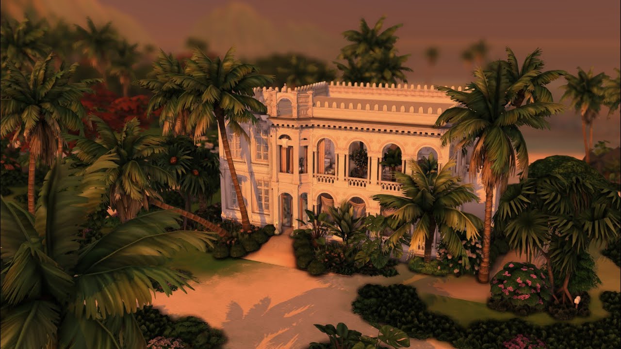 The Ruins (Rental) | The Sims 4 CC Speed Build / Real to Sims - YouTube