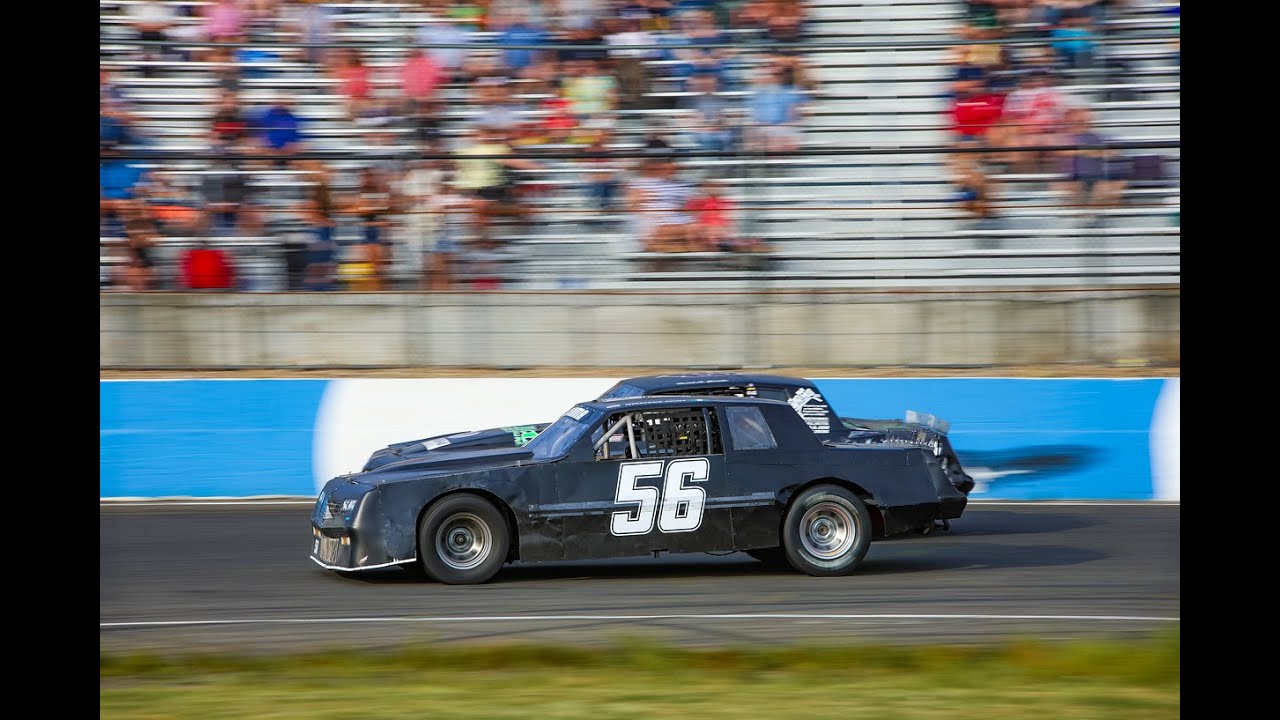 Ike Chima: #56 Street Stock New London Waterford Speedbowl 8/3/24 - YouTube