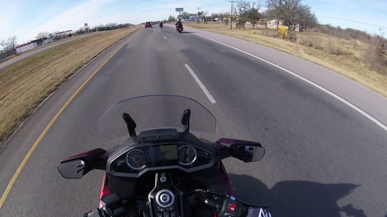 2018 Honda Goldwing - riding around Austin, TX part 2 of 2 - YouTube
