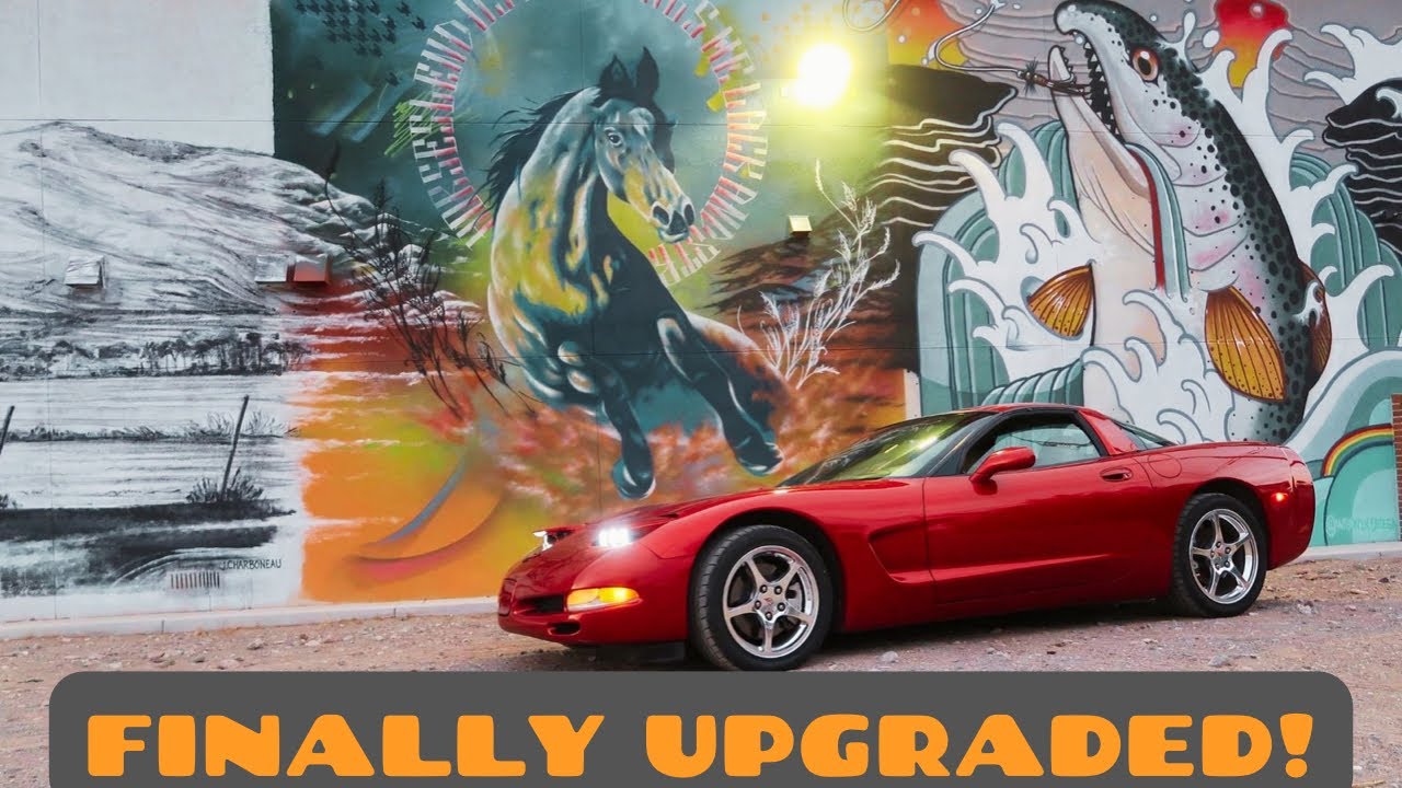 Corvette C5 headlights installed, Knightdrivetv Tripleds, sleepyeye ...