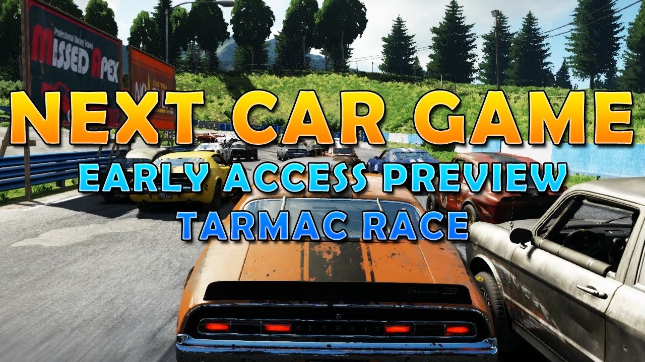 [HD] Next Car Game - Early Access Gameplay - Tarmac Race 24 Cars - YouTube
