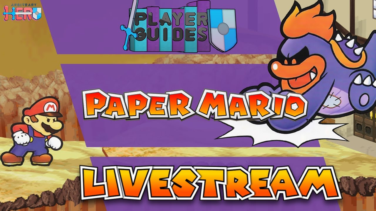 Paper Mario Livestream! - YouTube