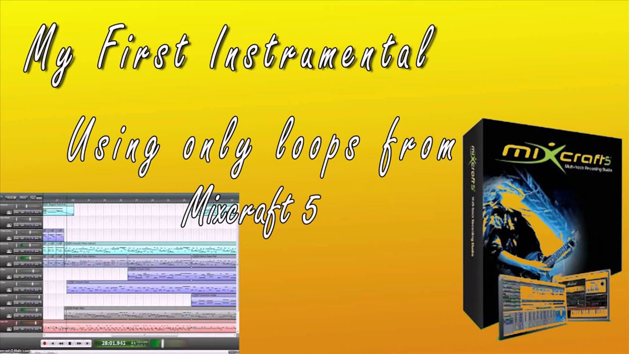 Instrumental beat using Loops from Mixcraft 6 - 4 min. DRUMS, VIOLIN ...