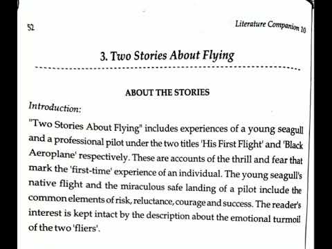 Introduction of chapter-3 (The first flight) class-10th - YouTube