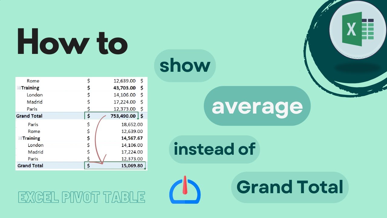 Excel Pivot Table How To Show Average Instead Of Grand Total YouTube excel-pivot-table-how-to-show-average-instead-of-grand-total-youtube