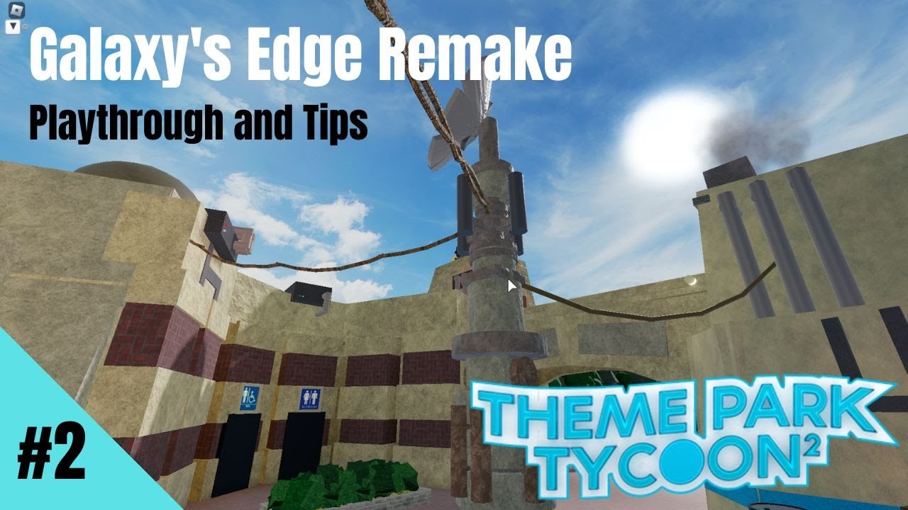 Building Disneyland Galaxy's Edge in TPT2: Ep.2 - Droid Depot Entrance ...