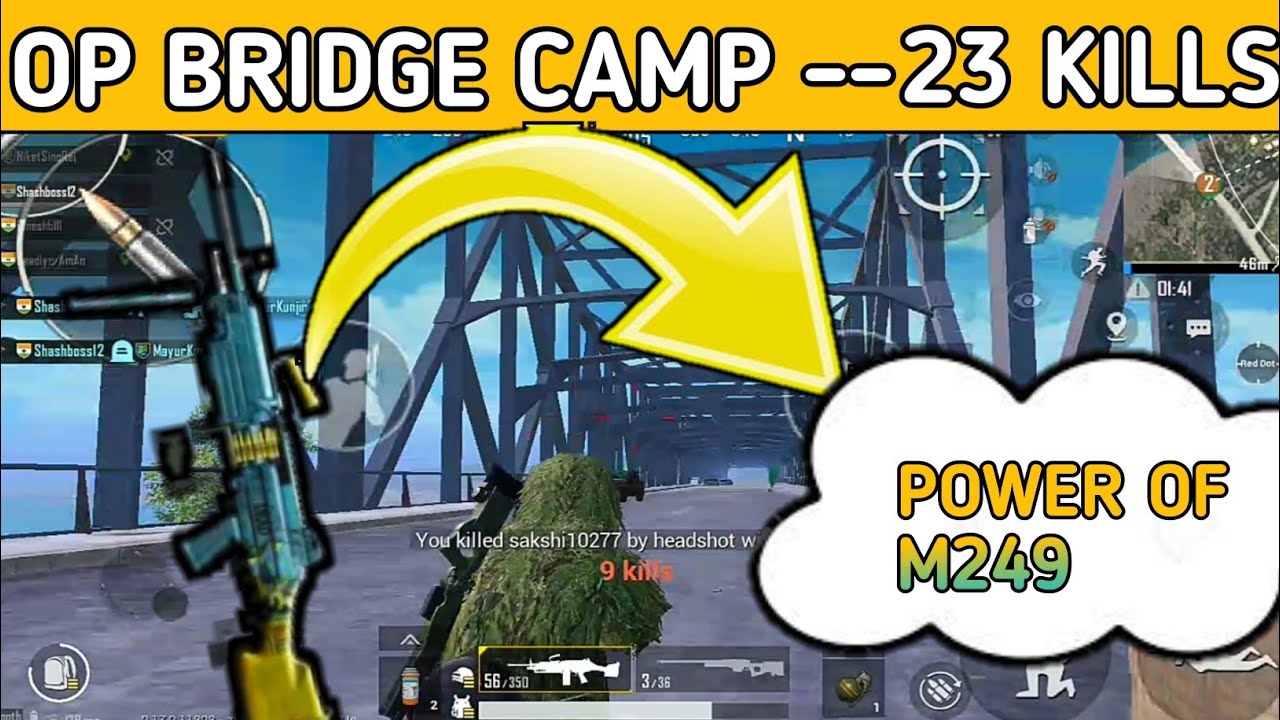 Op bridge camp |23 kills|TDM|must watch - YouTube