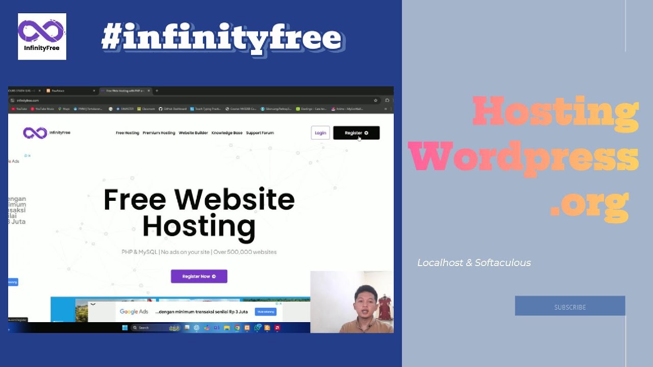 Tutorial Hosting WordPress Gratis: InfinityFree, FileZilla, & Softaculous - Lengkap SSL dan Tema ...