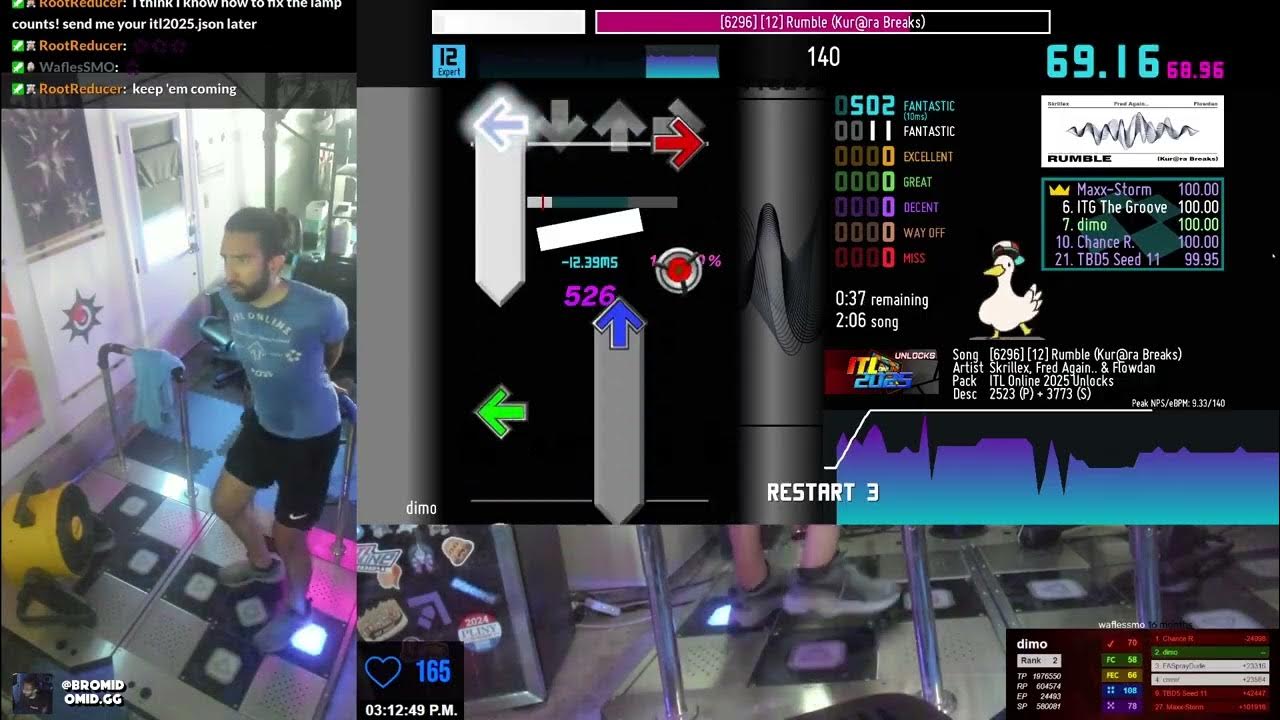 [12] Rumble (Kur@ra Breaks) - 19w (10ms) quint [ITL Online 2025] - YouTube