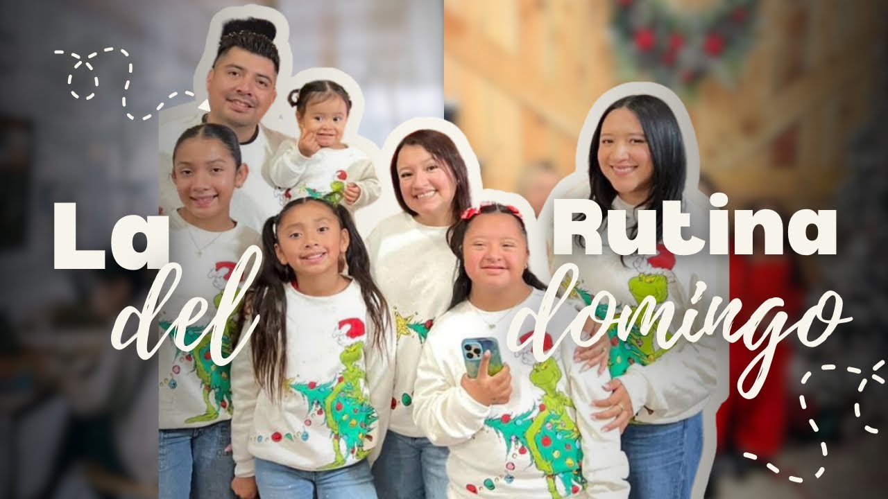 Mi rutina de los domingos (Nos pusimos muy navideños) 🎄 #grinch#navidad ...