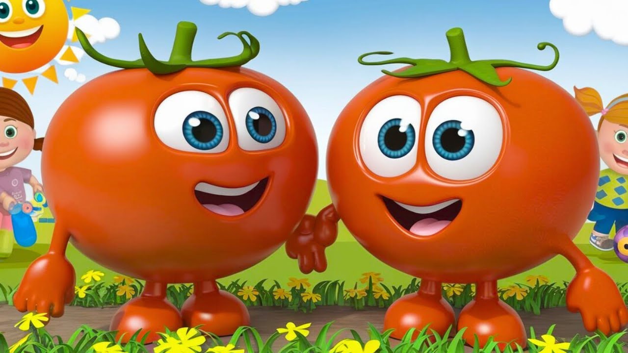 आहा टमाटर बड़े मज़ेदार | | Aha Tamatar | Hindi Poem For Kids | Hindi ...