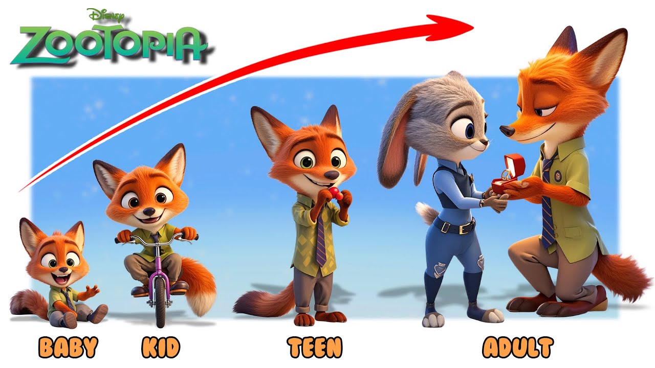 Zootopia Growing Up Compilation | Go WOW - YouTube