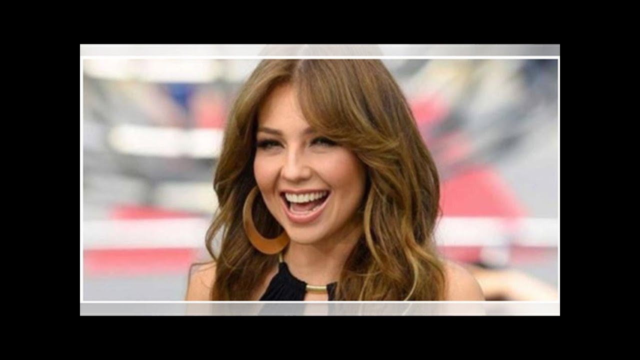 Thalía regresa a México para presentar “Valiente” - YouTube