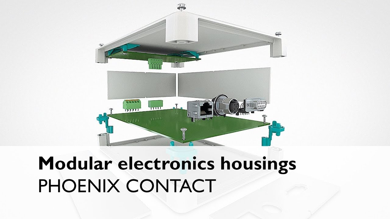 Modular electronics housings of the UCS series from PHOENIX CONTACT ...