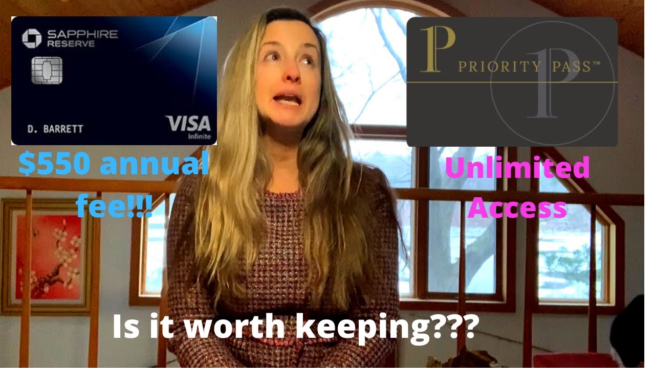 Chase Sapphire Reserve and Priority Pass | Worth keeping - YouTube