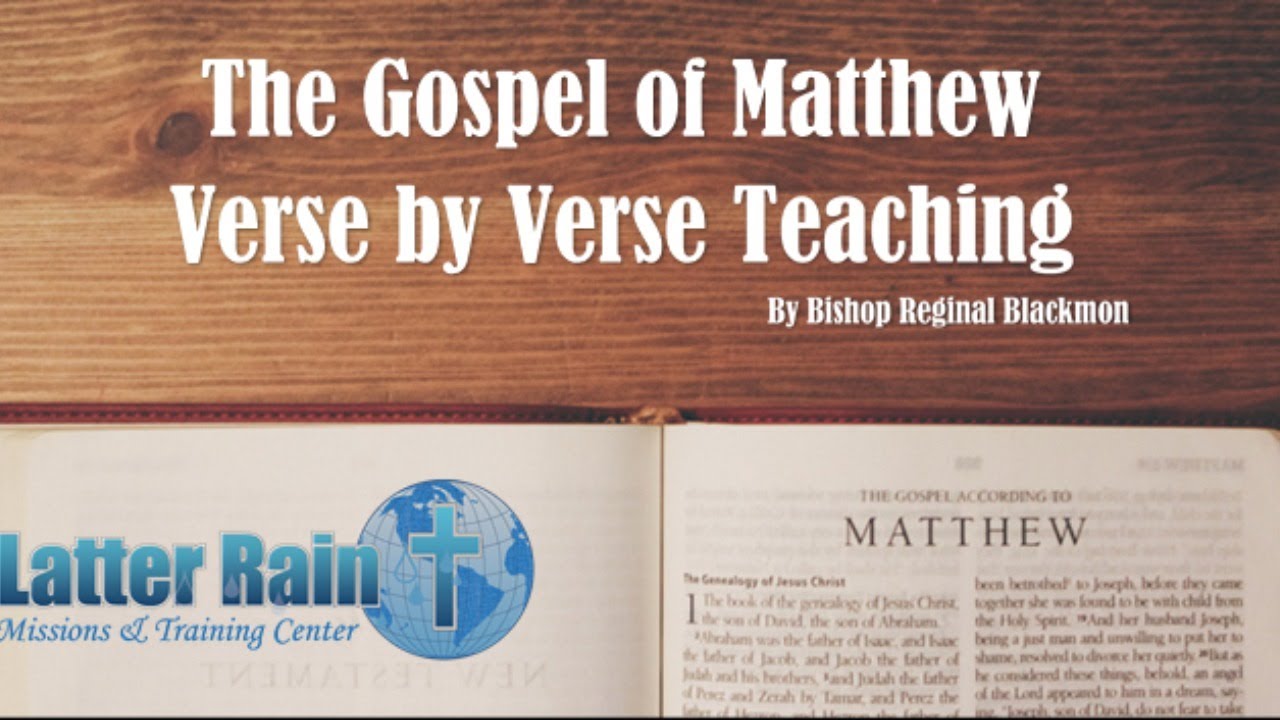The Book of Matthew | Matthew 26:63-75 | Bishop Reginald Blackmon - YouTube
