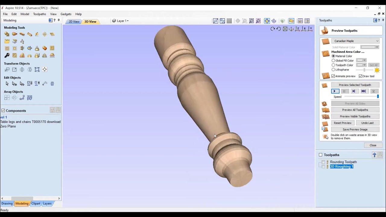 Complete Guide on using 4th axis rotary CNC machine,Aspire software - YouTube
