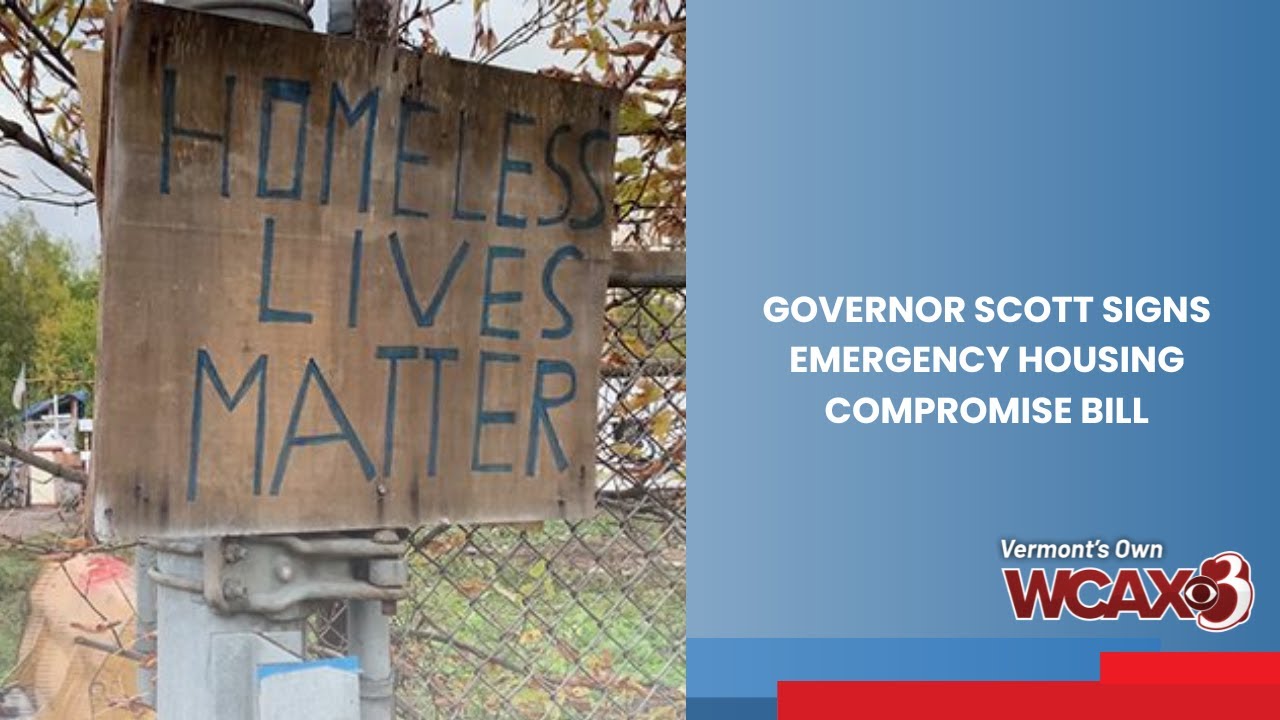 Governor Scott signs emergency housing compromise bill - YouTube
