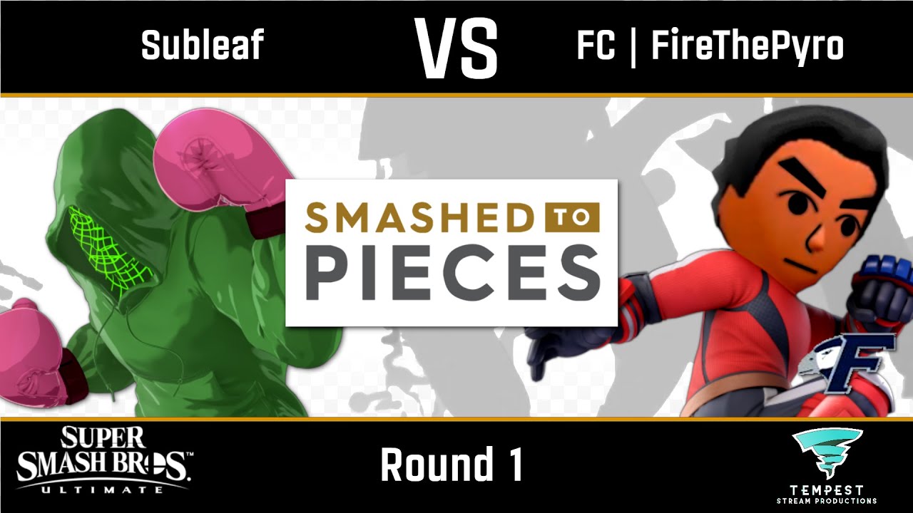 Subleaf (Little Mac) vs FC | FireThePyro (Mii Brawler) - Ultimate Round ...