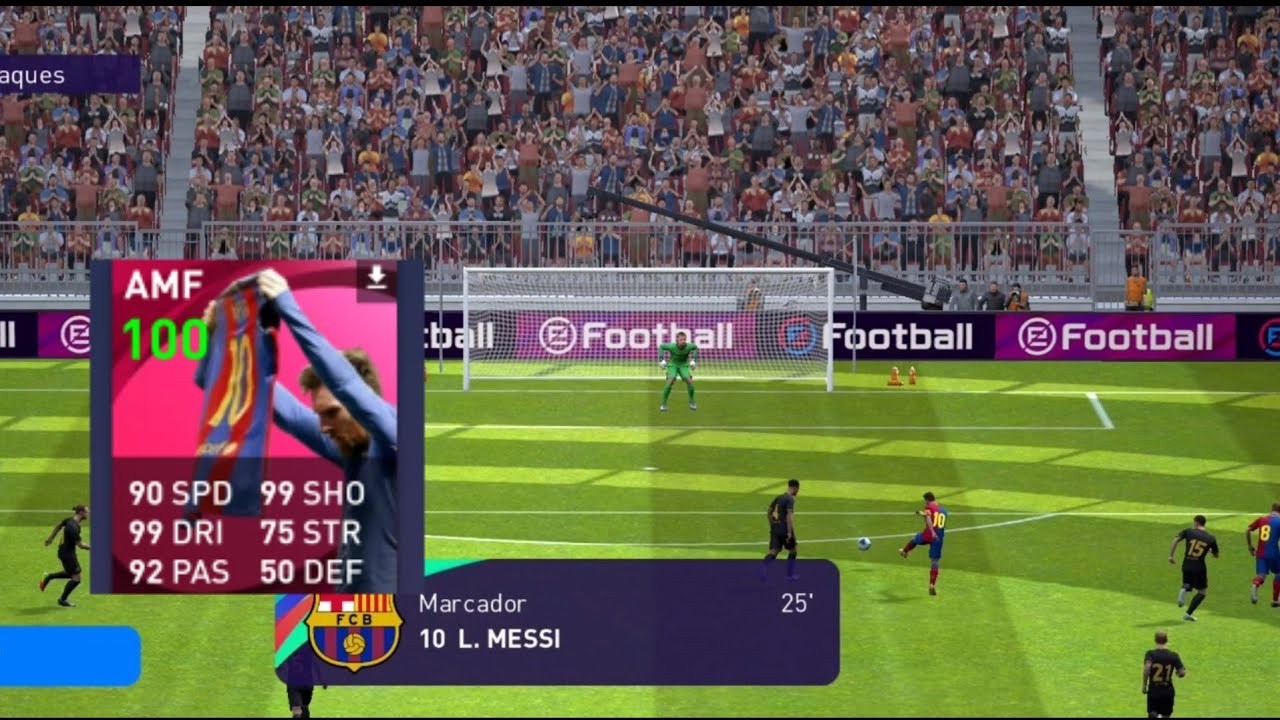 shoots 🚀 of Lionel messi iconic pes 2021 - YouTube