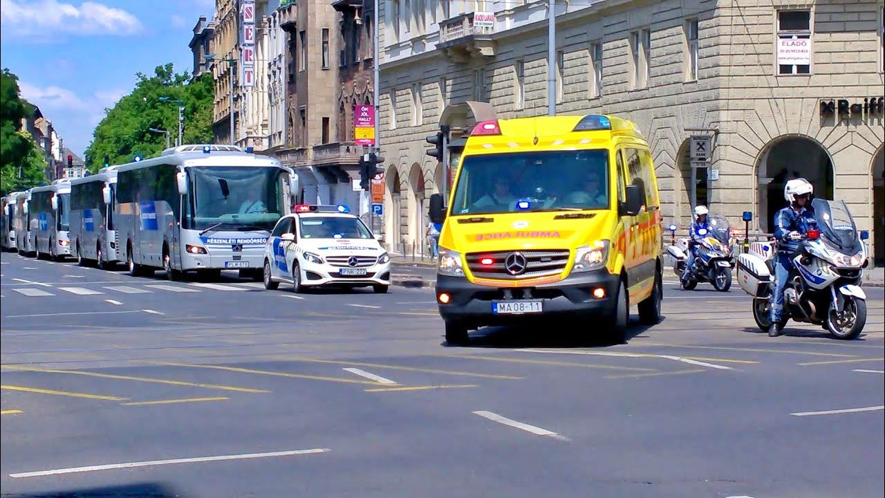 [2in1] Rendőrségi Busz Konvoj+Omsz Vonulás - YouTube