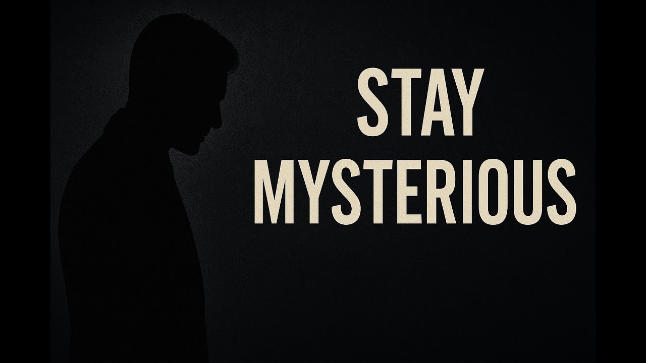 How to Stay Mysterious Even When They’re Watching You - YouTube