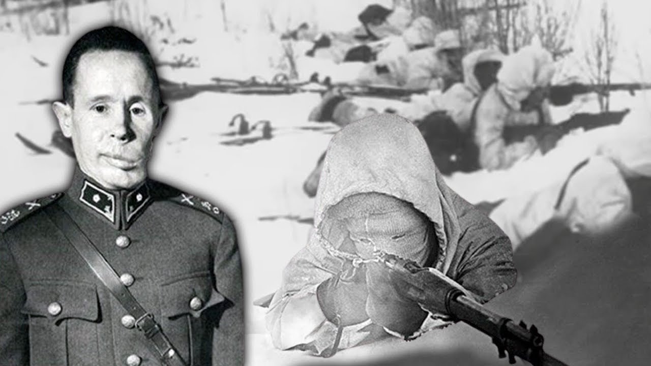 Alone, he killed 705 people, 5 corpses every day - "White Death" Simo ...