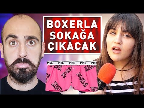 O MİNİK ETEK GİYERSE BEN DE BOXER GİYERİM ! -  Röportaj Trolleri #21