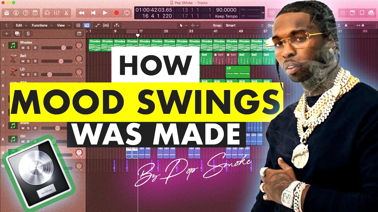 How Pop Smoke - Mood Swings WAS MADE - YouTube
