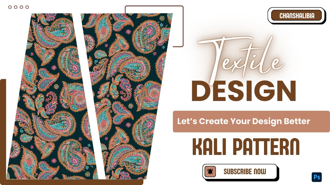 Kali Repeat Pattern In Photoshop | Textile Design Photoshop | #design # ...