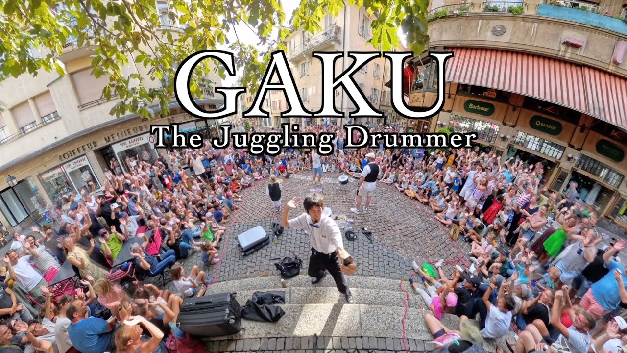 GAKU The Juggling Drummer 2024【Promotion Video】ジャグリングドラムPV - YouTube