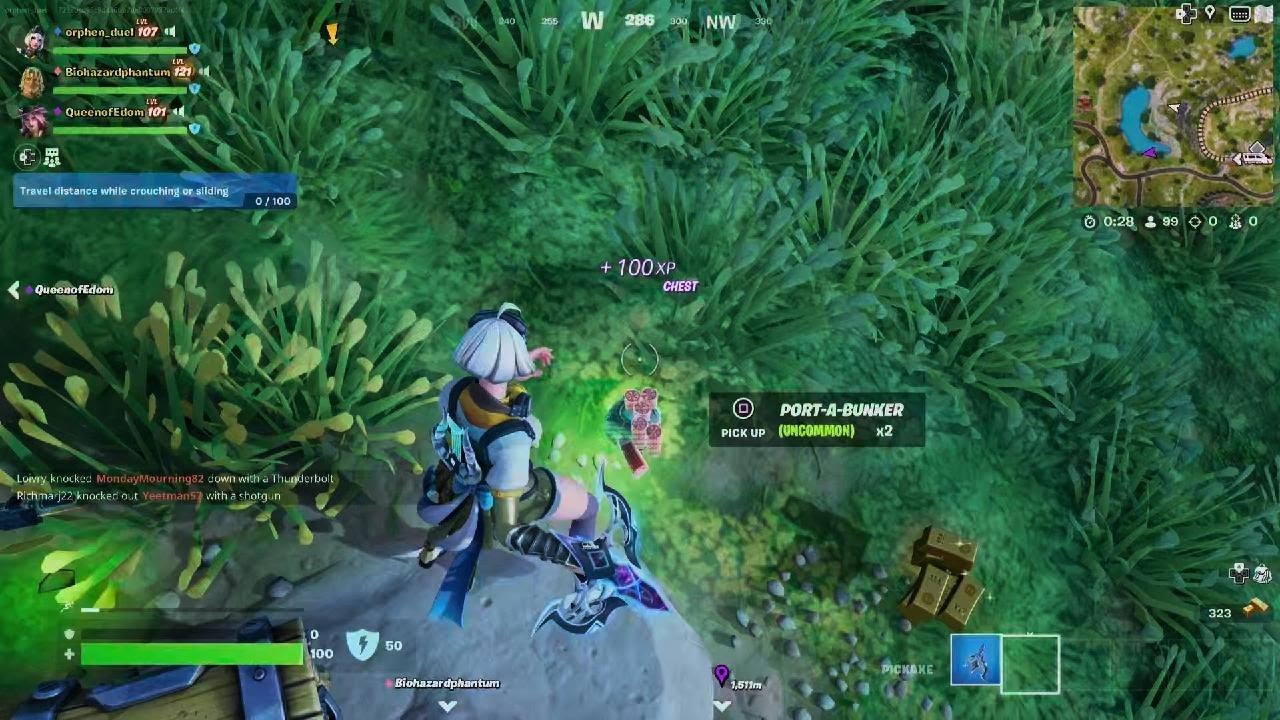 Fortnite Lucky Shot Moment - YouTube