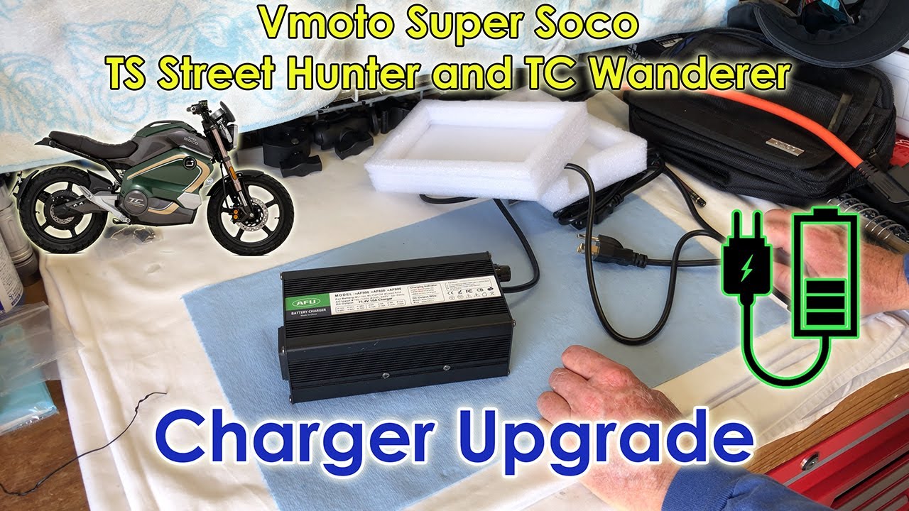Installing and wiring a new Battery charger for the TC Wanderer - YouTube