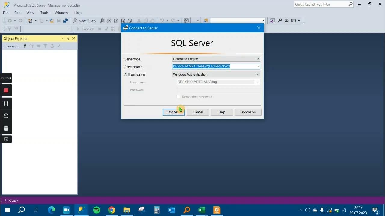 #Excel'den Sql Server'a Sql'den Excel'e veri aktarma - YouTube
