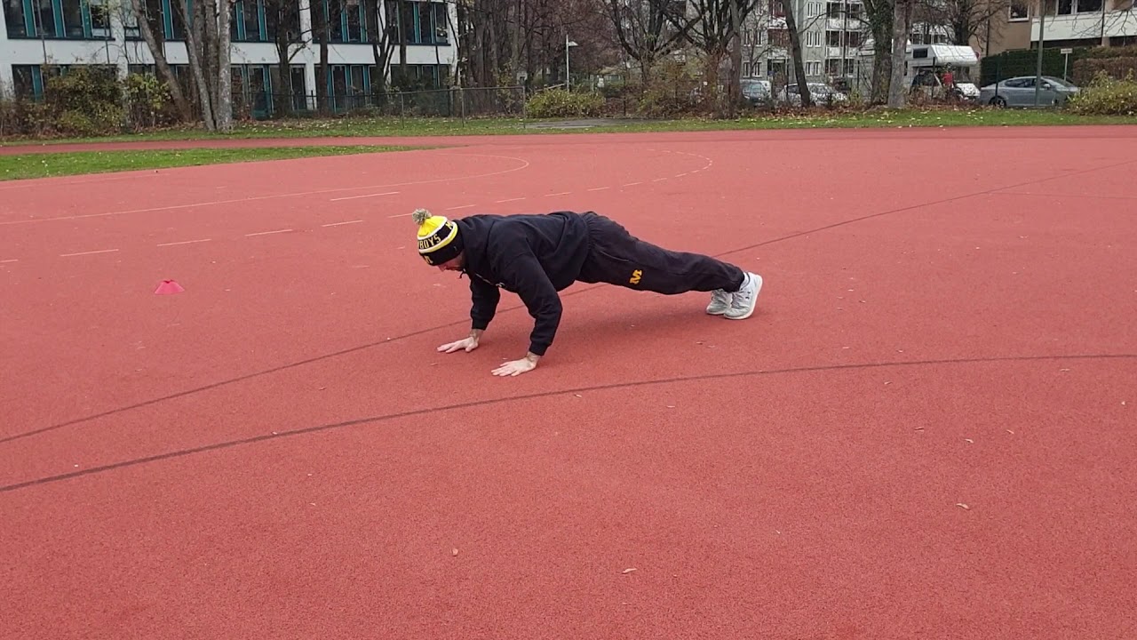 Plyometric Push-up Ladder - YouTube