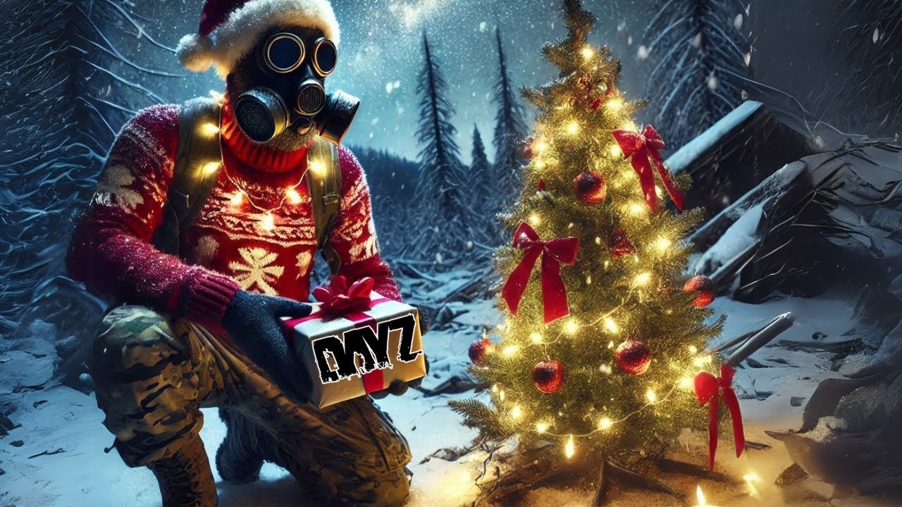 EXPLORING the NEW DayZ Christmas Event #dayz #survival #live - YouTube