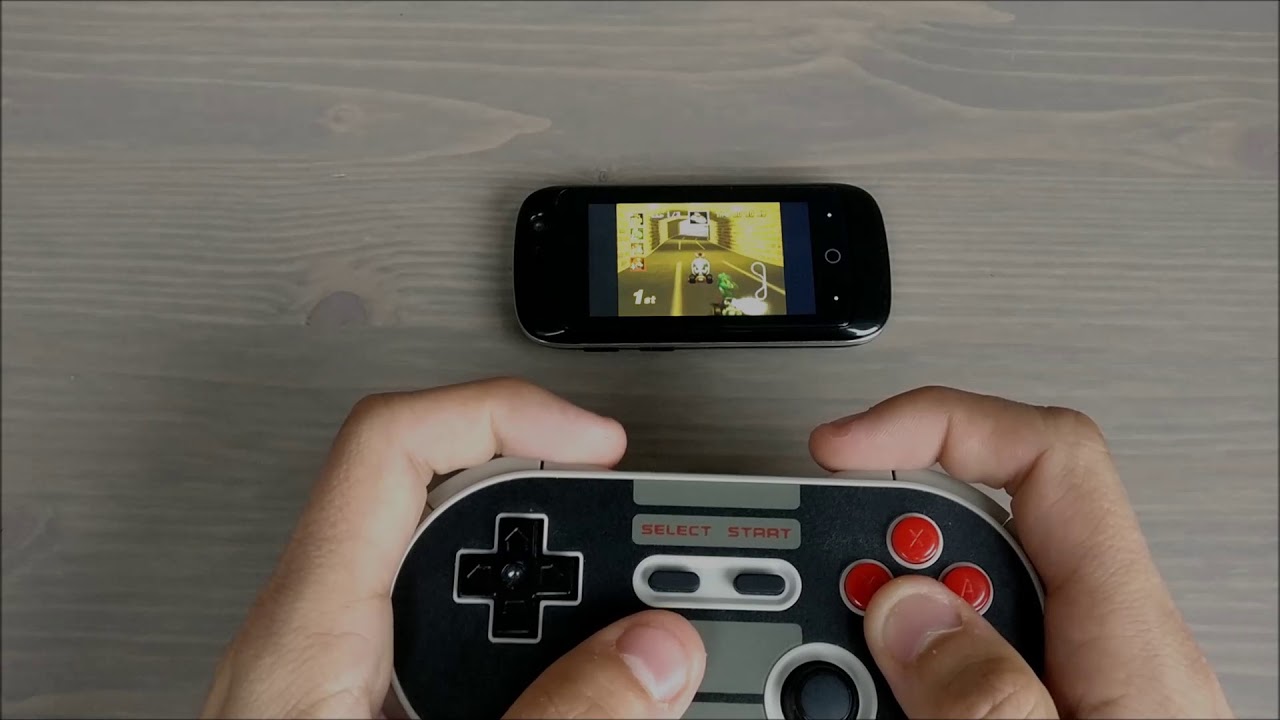Unihertz Jelly Pro Smartphone MegaN64 with 8bitdo NES 30 pro controller ...