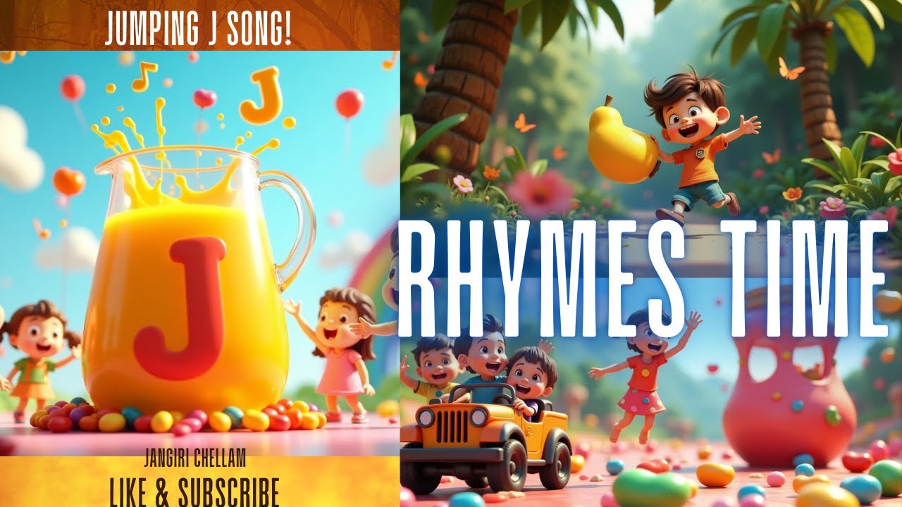Jumping J Song | Learn J | ABC Songs for Kid | Alphabet J | Dance Song ...