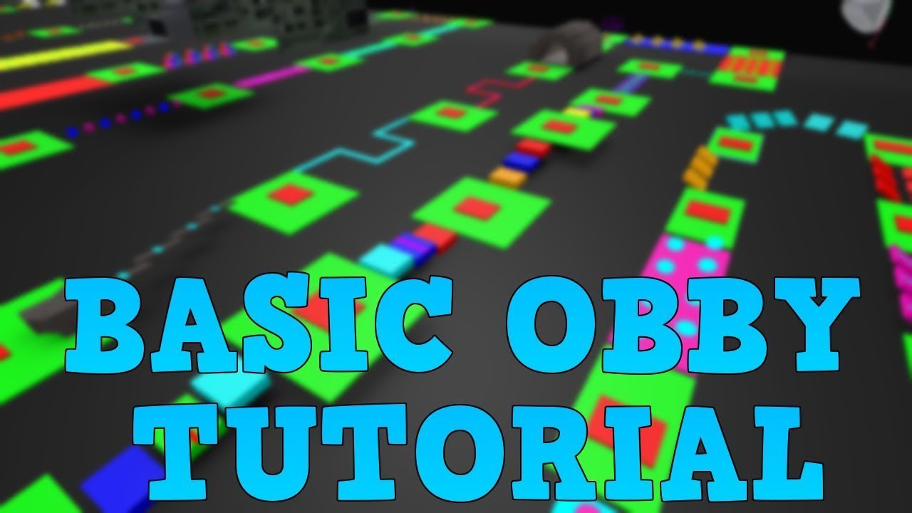 how to make a basic obby - YouTube