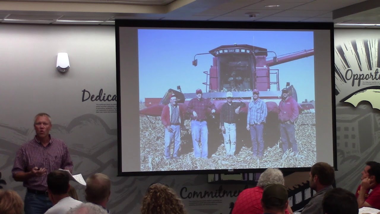 Steve Bohr shares at Financing the Beginning Farmer - YouTube