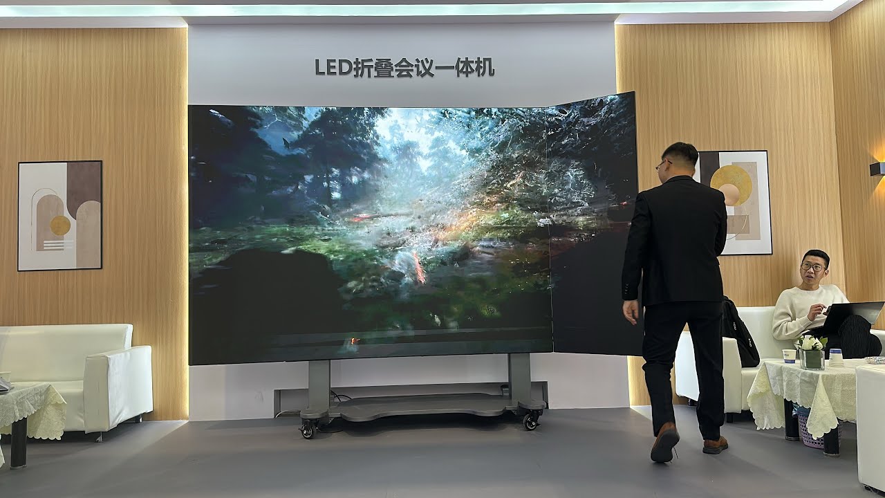 Foldable LED display | indoor smart board | new technology led display ...