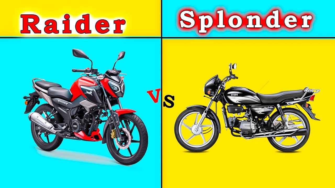 2023 में कौन सी Bike खरीदे || Tvs raider vs Splendor in 2023 - YouTube