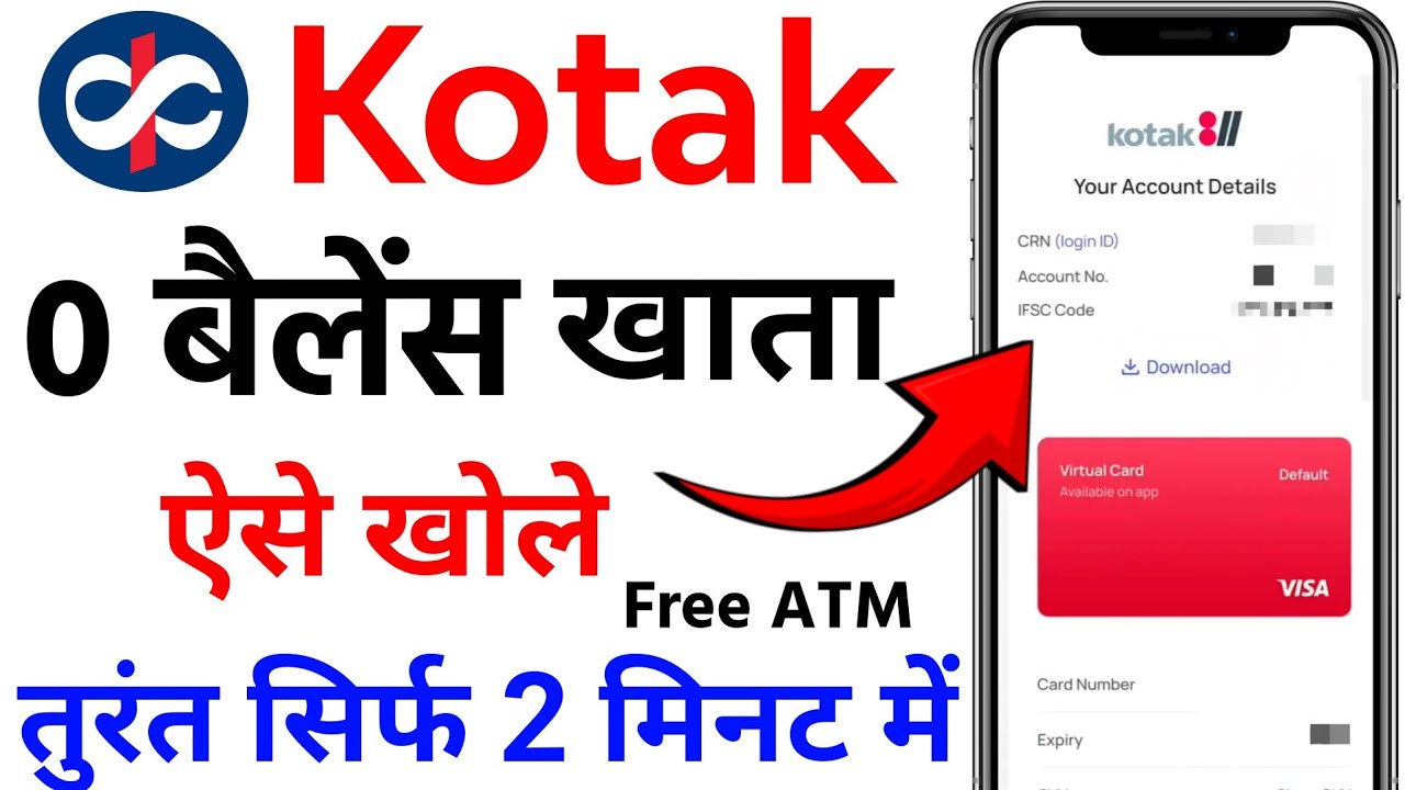 kotak mahindra bank open account zero balance | kotak 811 account opening online zero balance ...