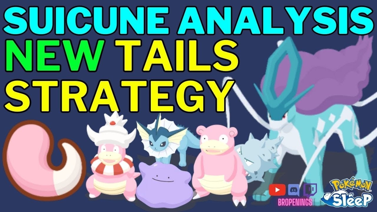 Suicune Analysis - A New Tails Strategy #pokemonsleep #suicune #ditto ...