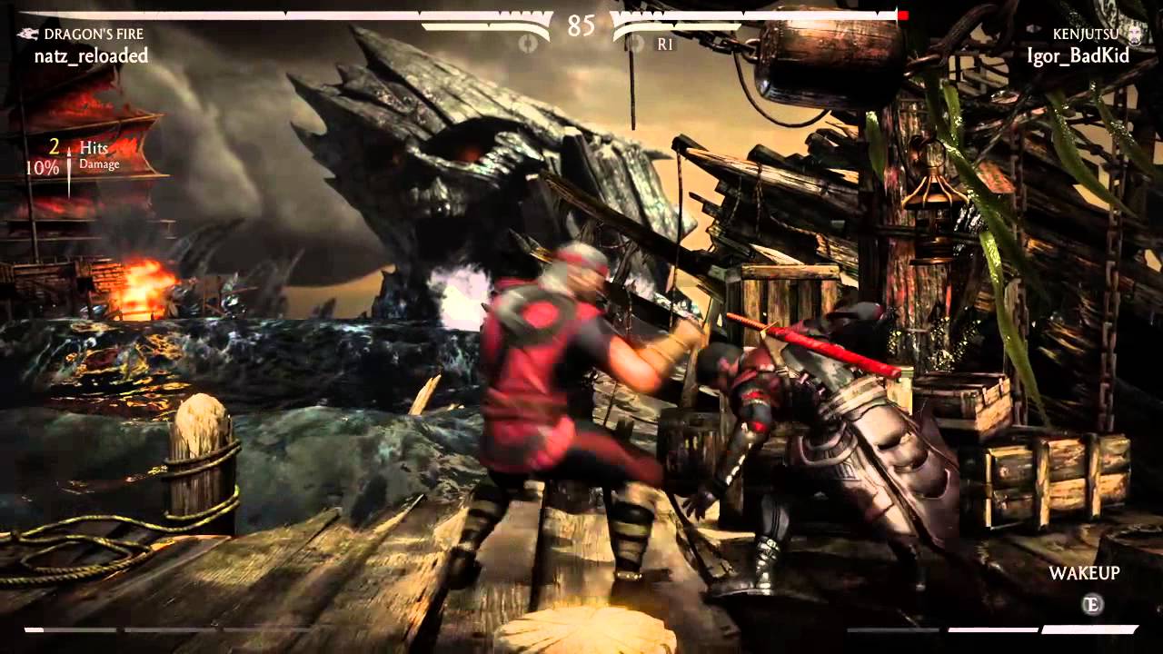 Mortal Kombat X - Liu Kang Vs Kenshi - multiplayer (the Kove Arena ...