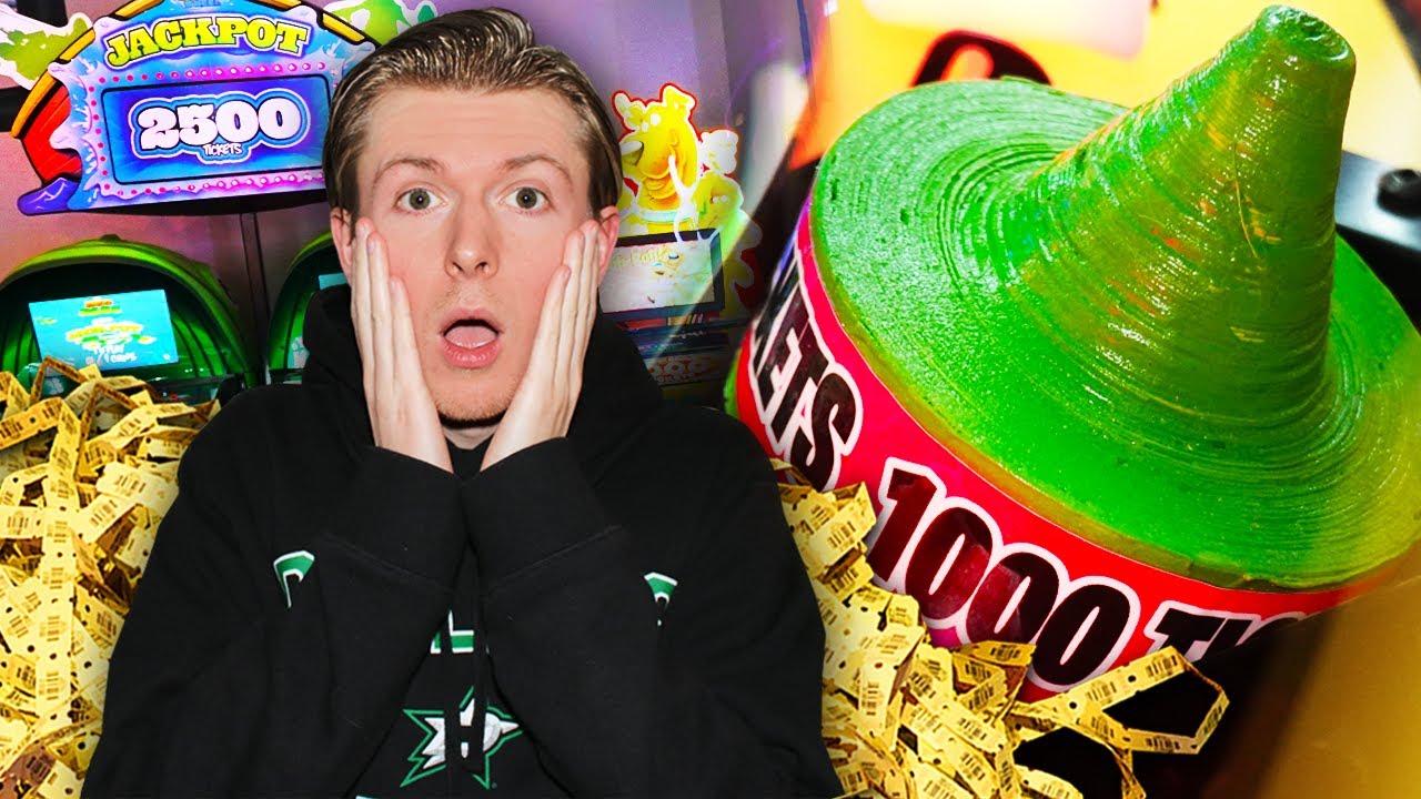 I LOVE WINNING ALL THE JACKPOTS AT THE ARCADE!!! - YouTube