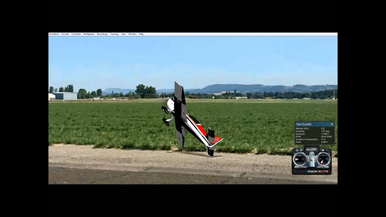 Realflight G5.5- How to do various 3D maneuvers, including hover ...