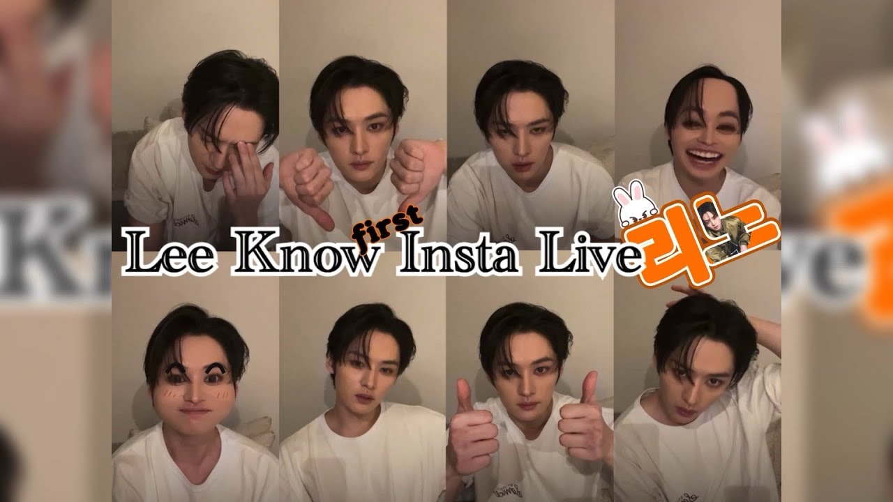 [240410] Stray Kids Lee Know first Insta Live - YouTube